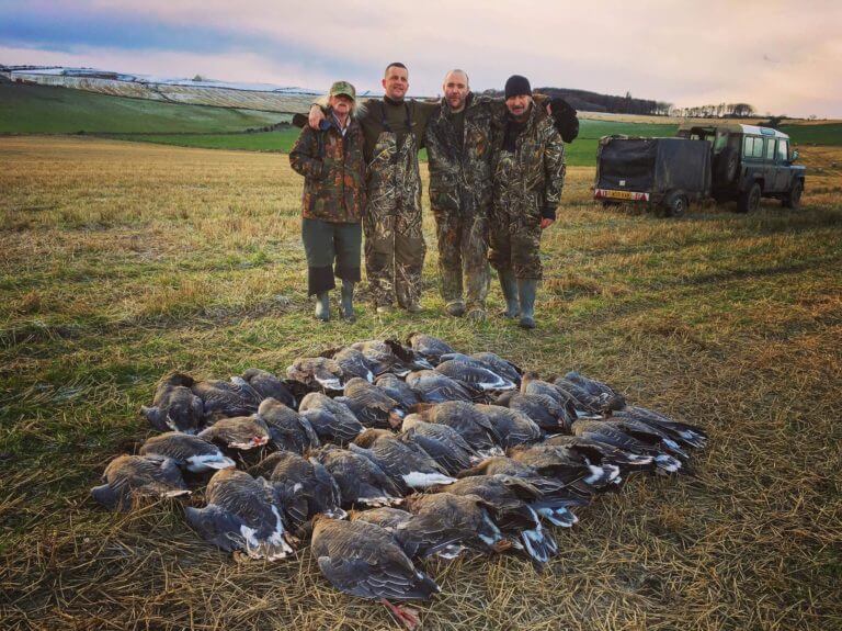 Chasse aux oies en Ecosse | Chasse aux oiseaux migrateurs